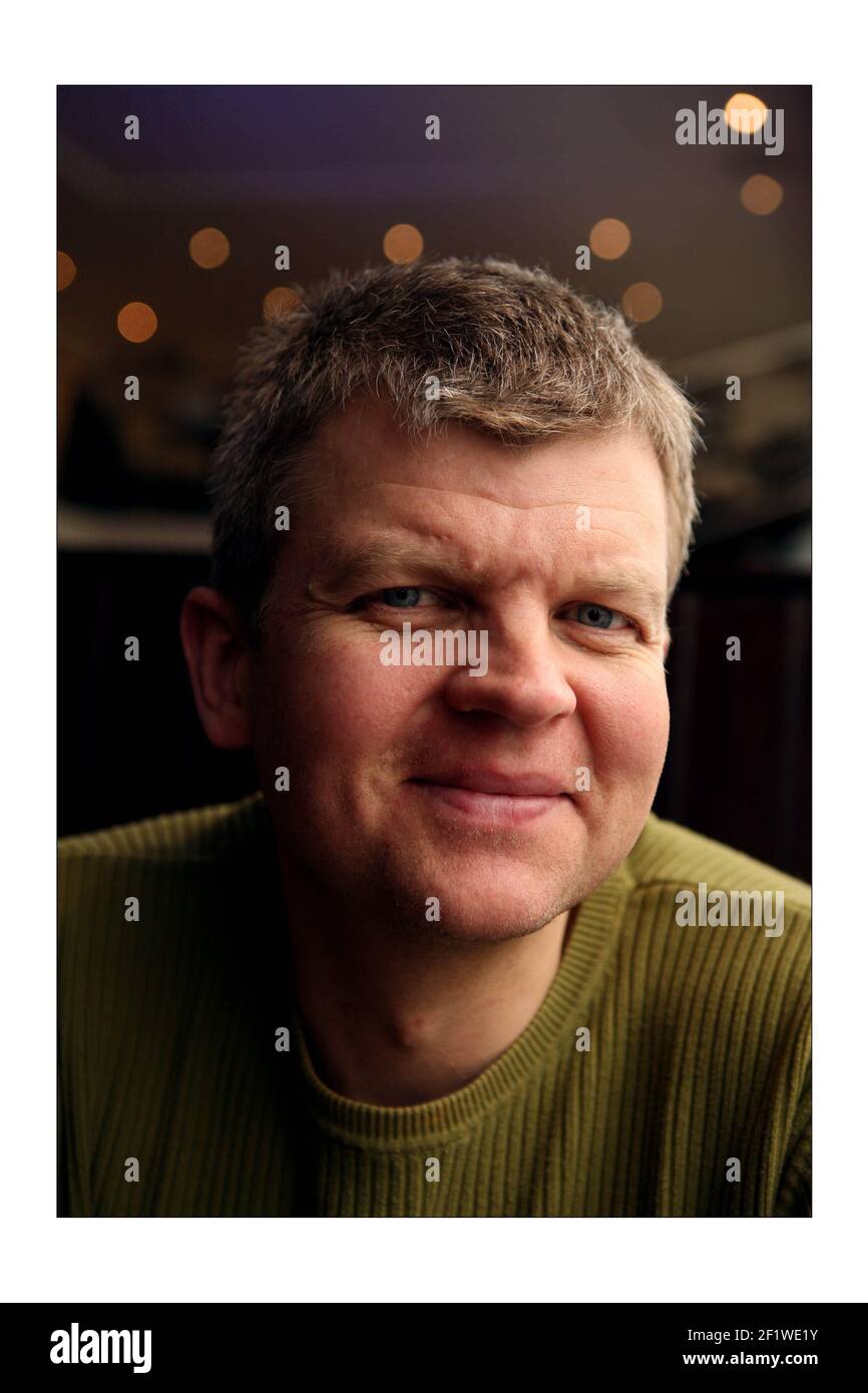 Adrian Chiles... Radio and Television personality, photographed at the ...