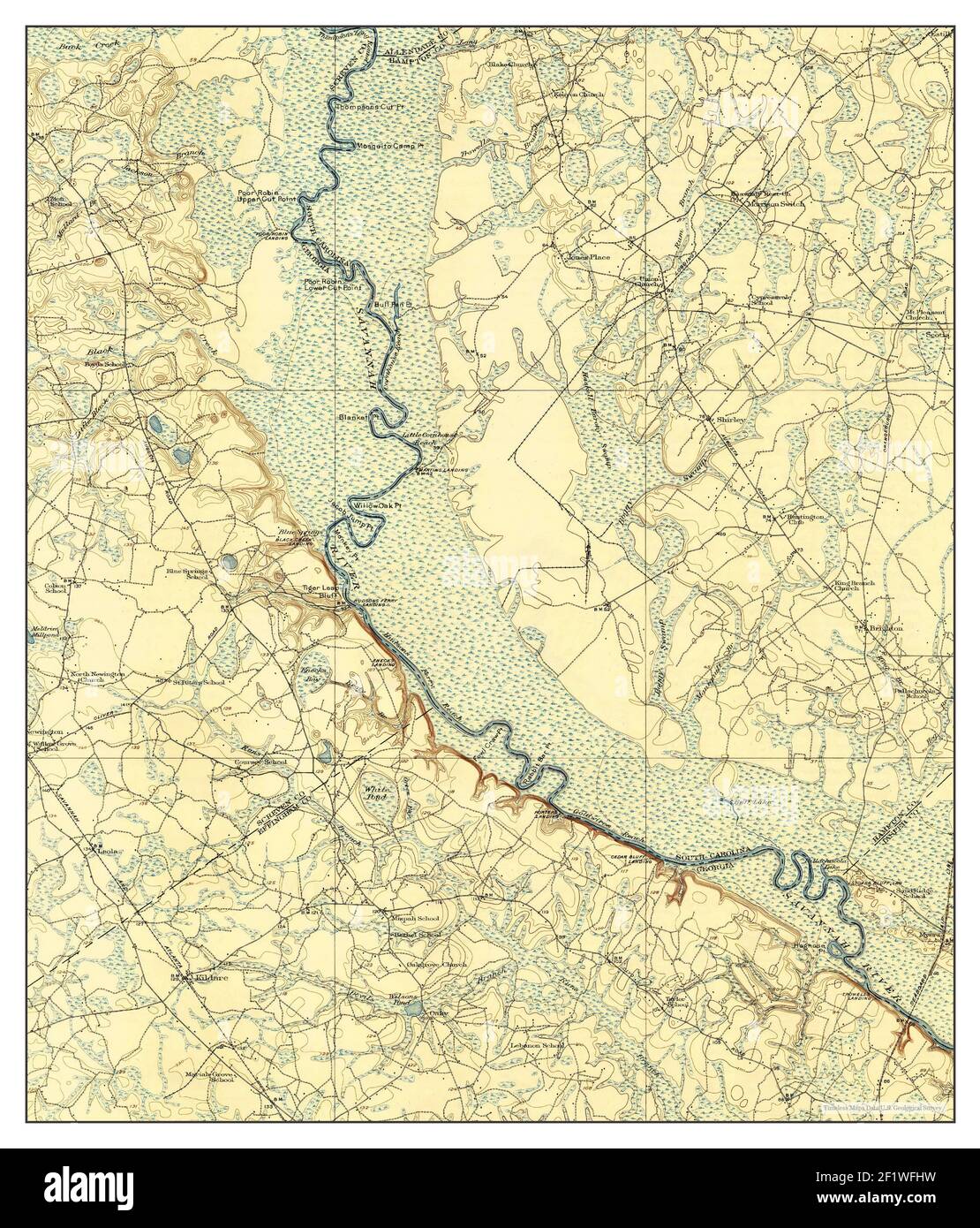 Shirley, South Carolina, map 1919, 1:62500, United States of America by ...
