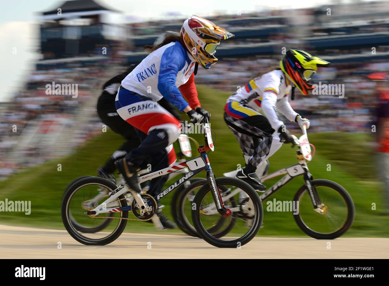 LONDON OLYMPIC GAMES 2012 - BMX TRACK , LONDON (ENG) - 10/08/2012 ...