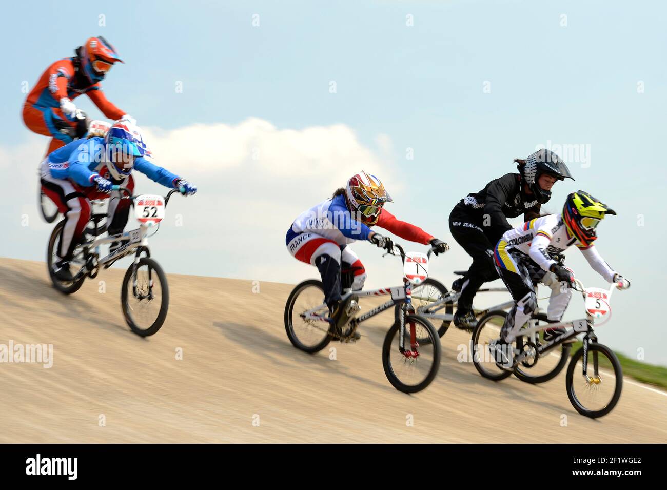 LONDON OLYMPIC GAMES 2012 - BMX TRACK , LONDON (ENG) - 10/08/2012 ...