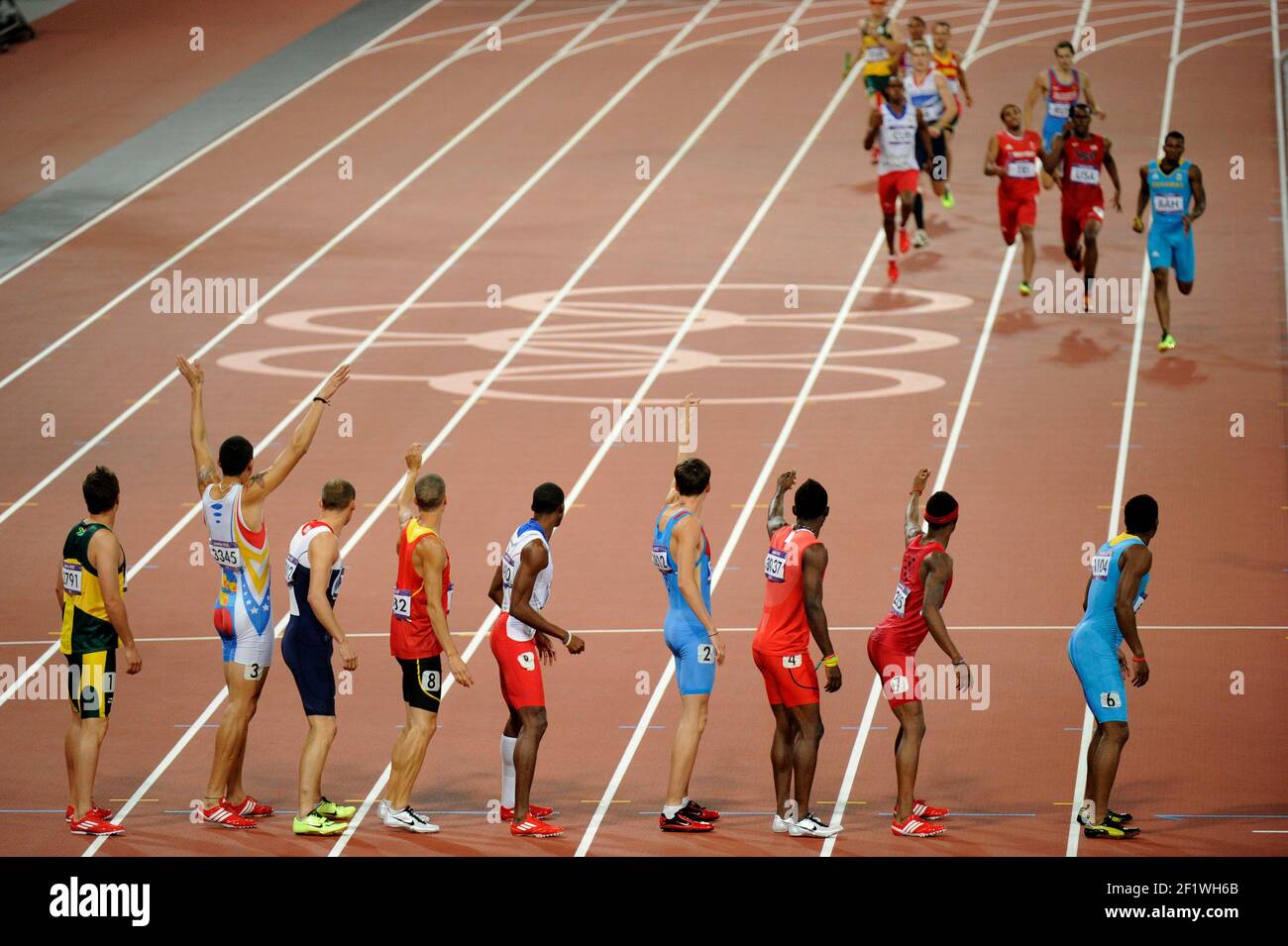 400 m relay hi-res stock photography and images - Alamy