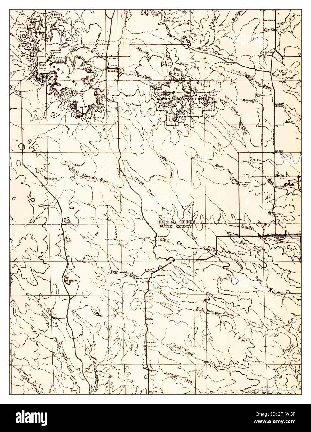 Harding Map High Resolution Stock Photography and Images - Alamy