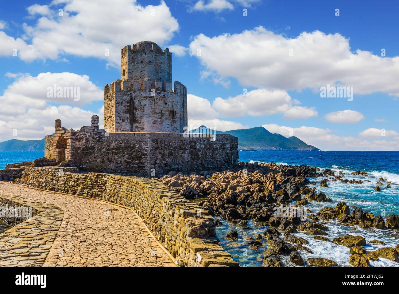 The fabulous three-tiered watchtower Stock Photo - Alamy