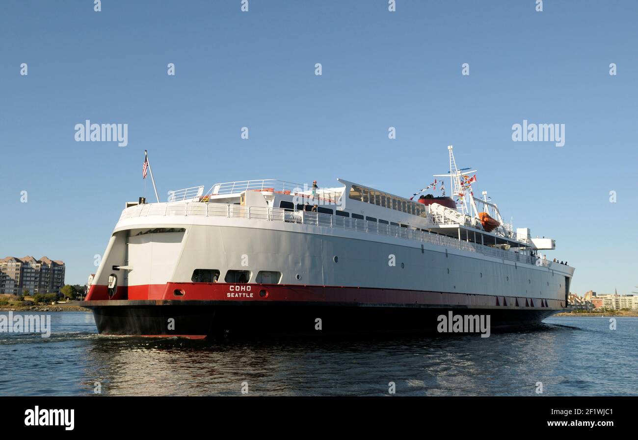 Black Ball Ferry Line - The Coho Ferry provides vehicle and passenger ...