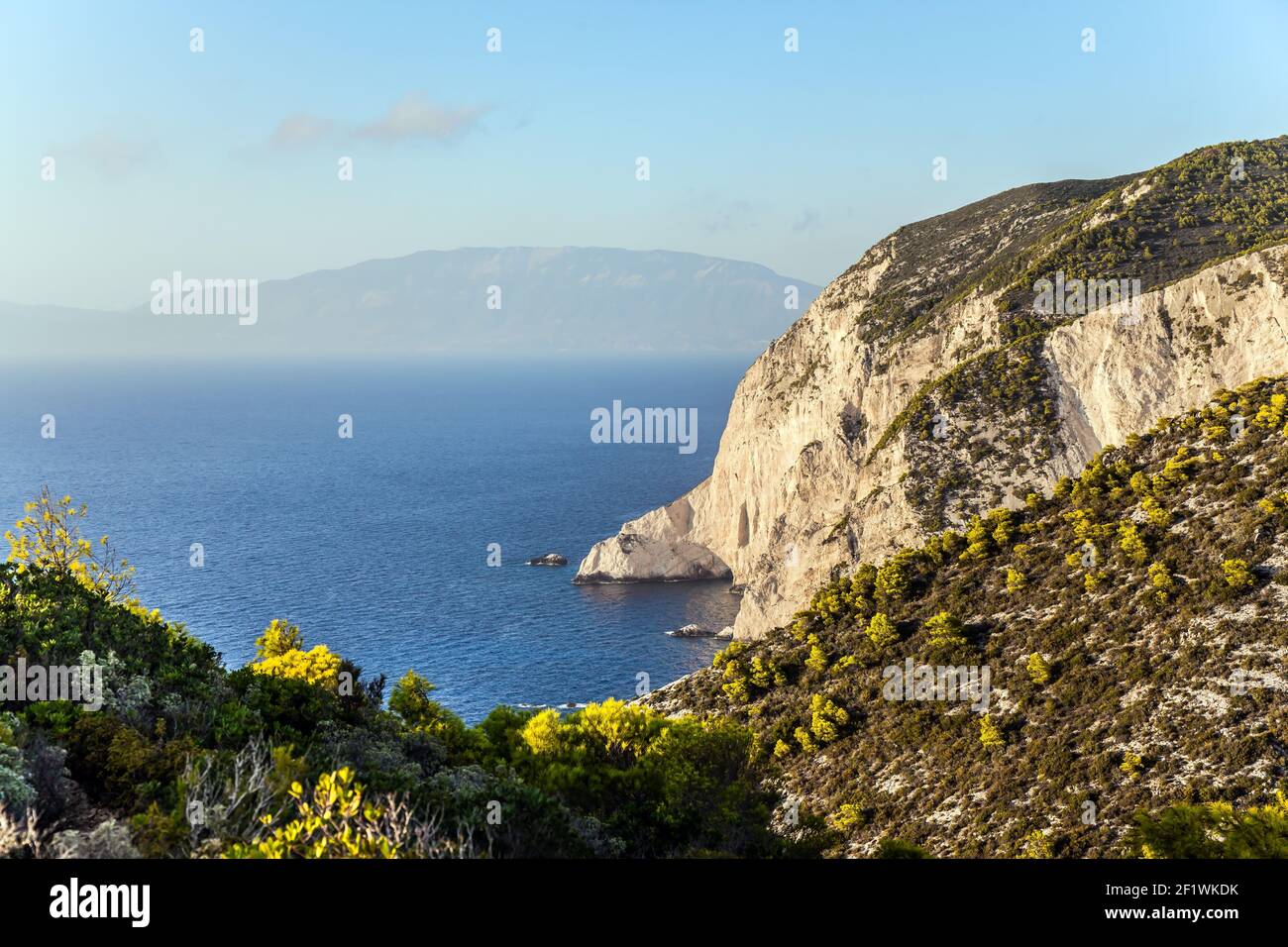 Magic island on the Mediterranean Sea Stock Photo - Alamy