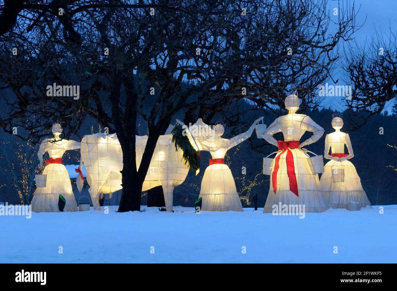 Seven swans a swimming hi-res stock photography and images - Alamy