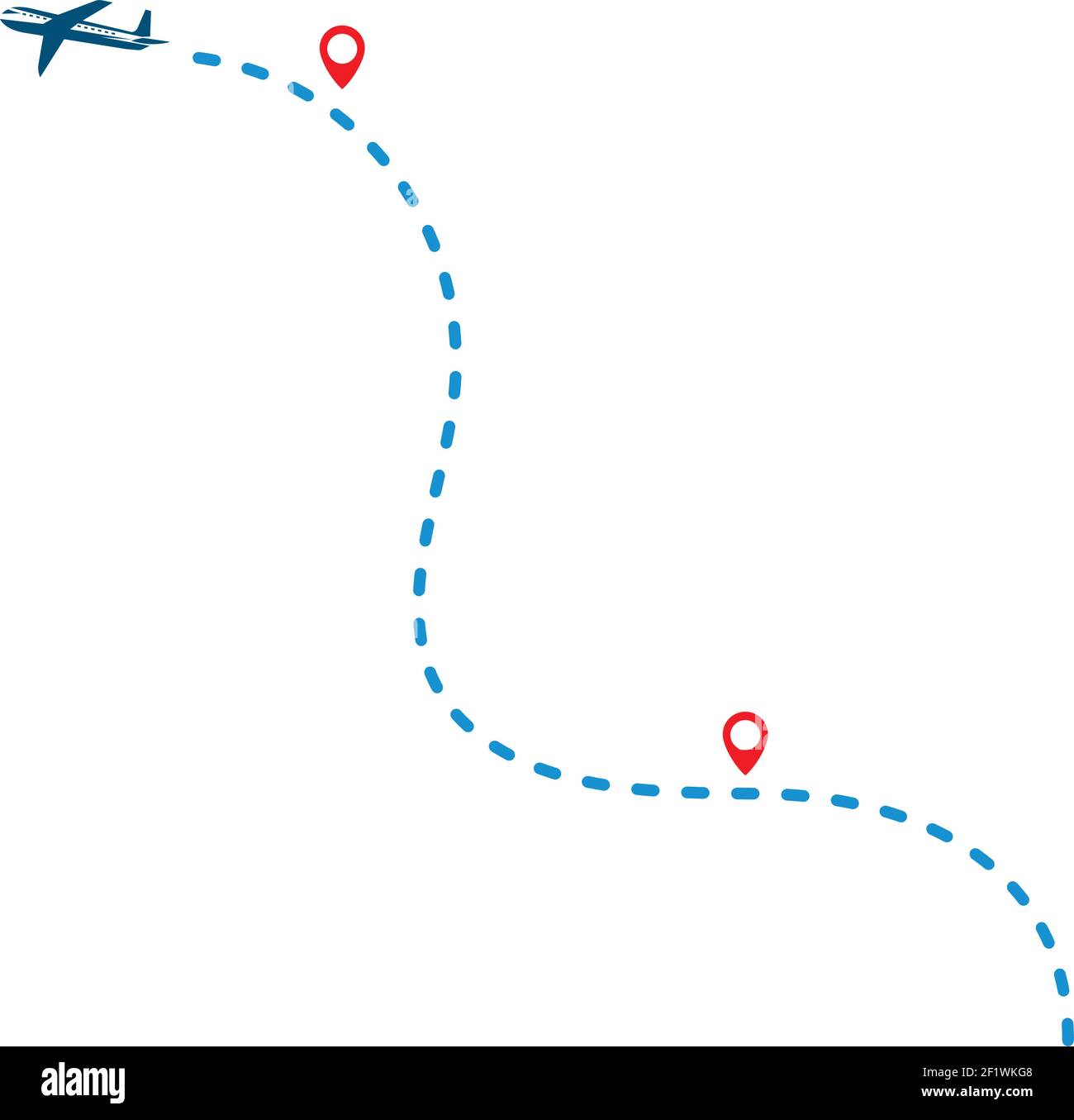 Air routes vector vectors hi-res stock photography and images - Alamy