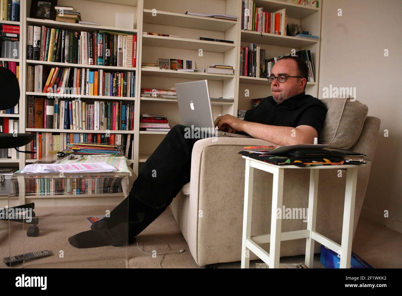 Rhodri Marsden at home spending the whole day using 'Stumble Upon' on ...
