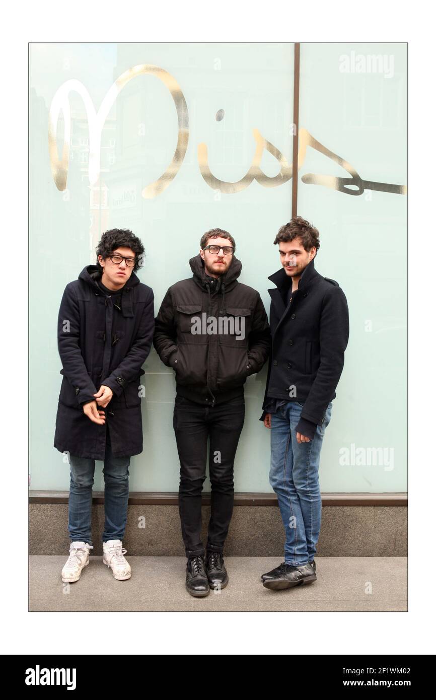 The Teenagers..... (l to r) Dorian Dumont, Michael Szpiner and Quentin ...