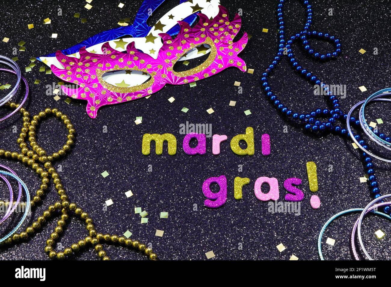 Fat tuesday mask hi-res stock photography and images - Alamy