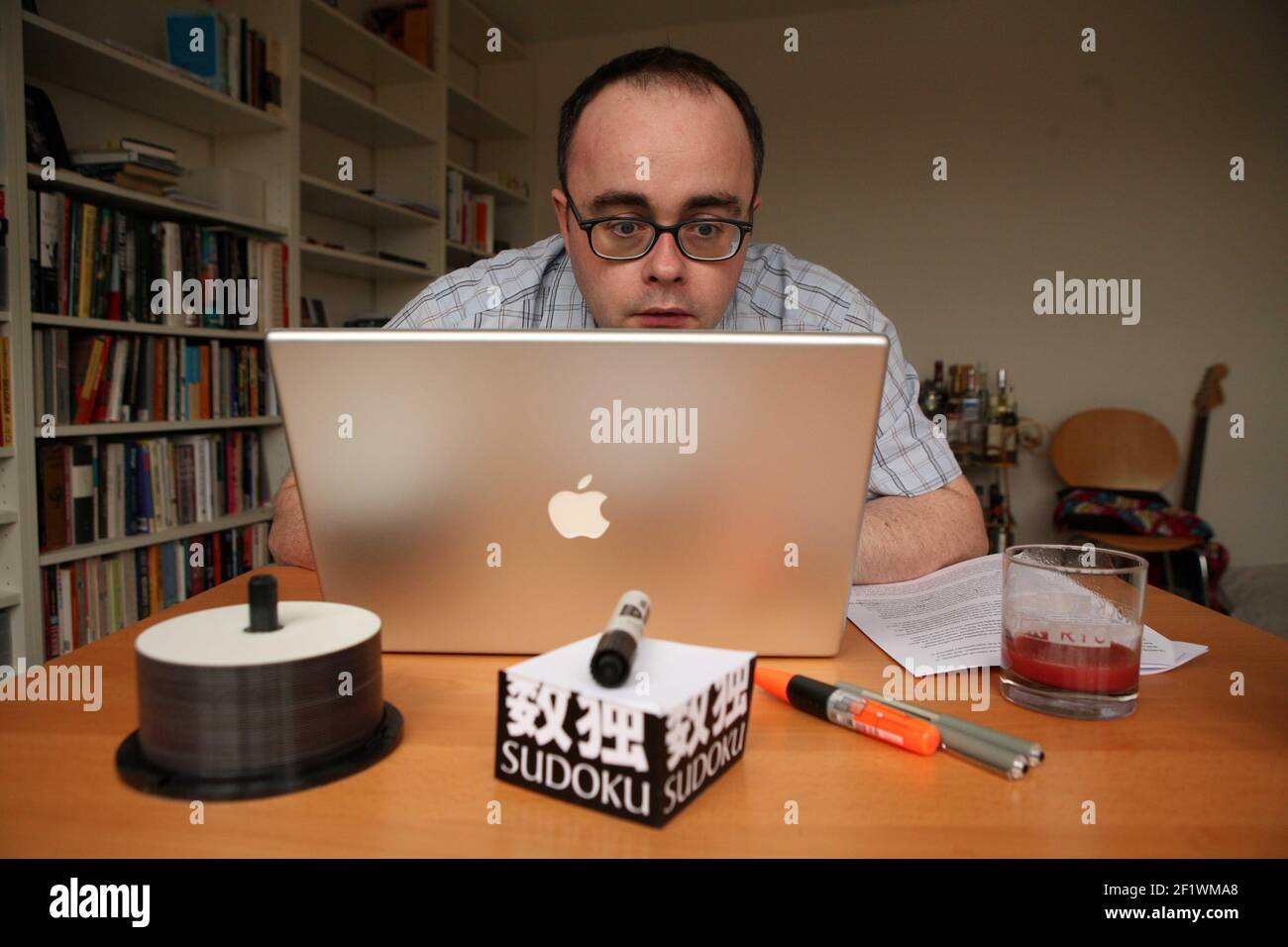 Rhodri Marsden at home spending the whole day using 'Stumble Upon' on ...