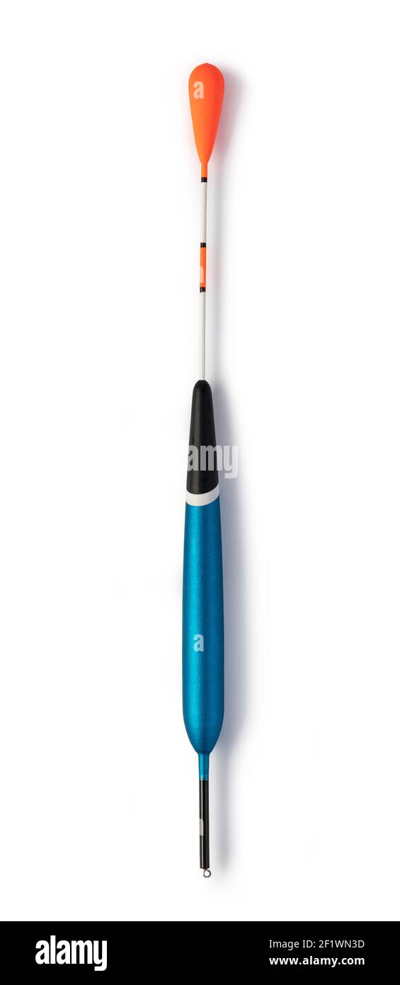 Fishing float on a white background Stock Photo - Alamy