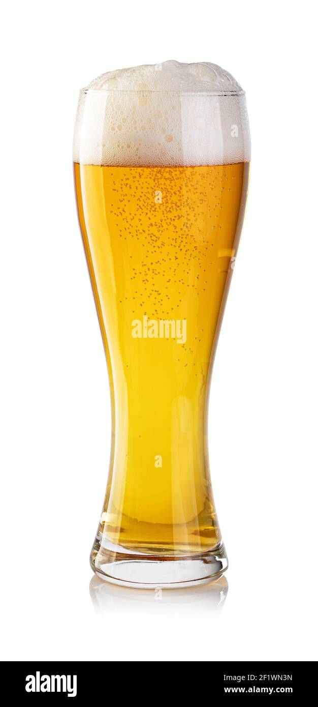 Glass beer foam mug Cut Out Stock Images & Pictures - Alamy