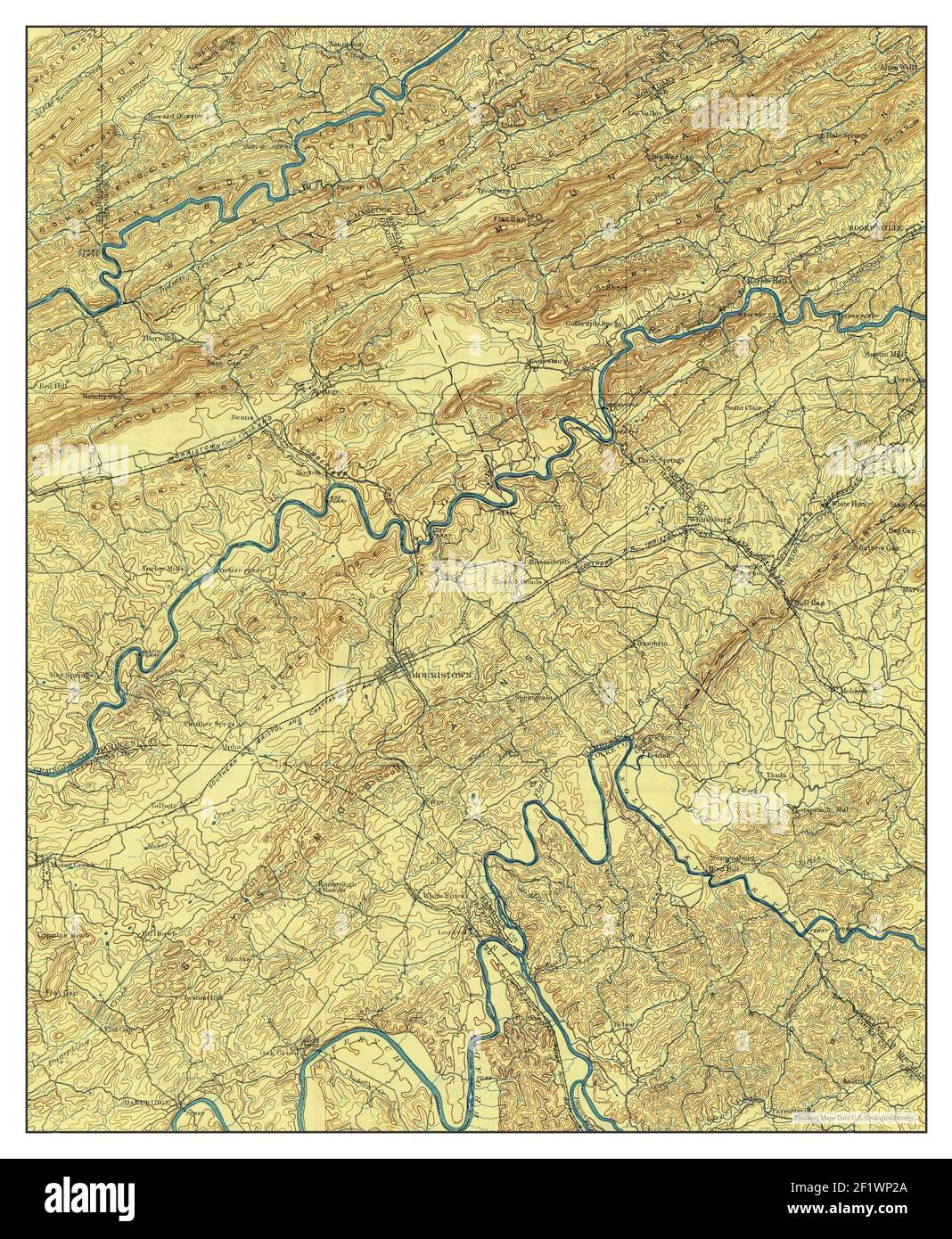Map of morristown tennessee hi-res stock photography and images - Alamy