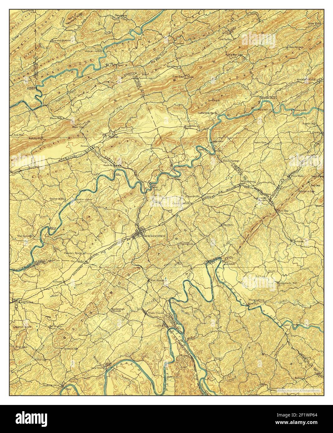Map of morristown tennessee hi-res stock photography and images - Alamy