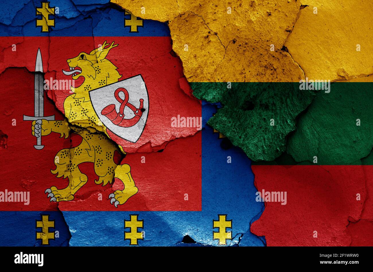 Taurage flag hi-res stock photography and images - Alamy