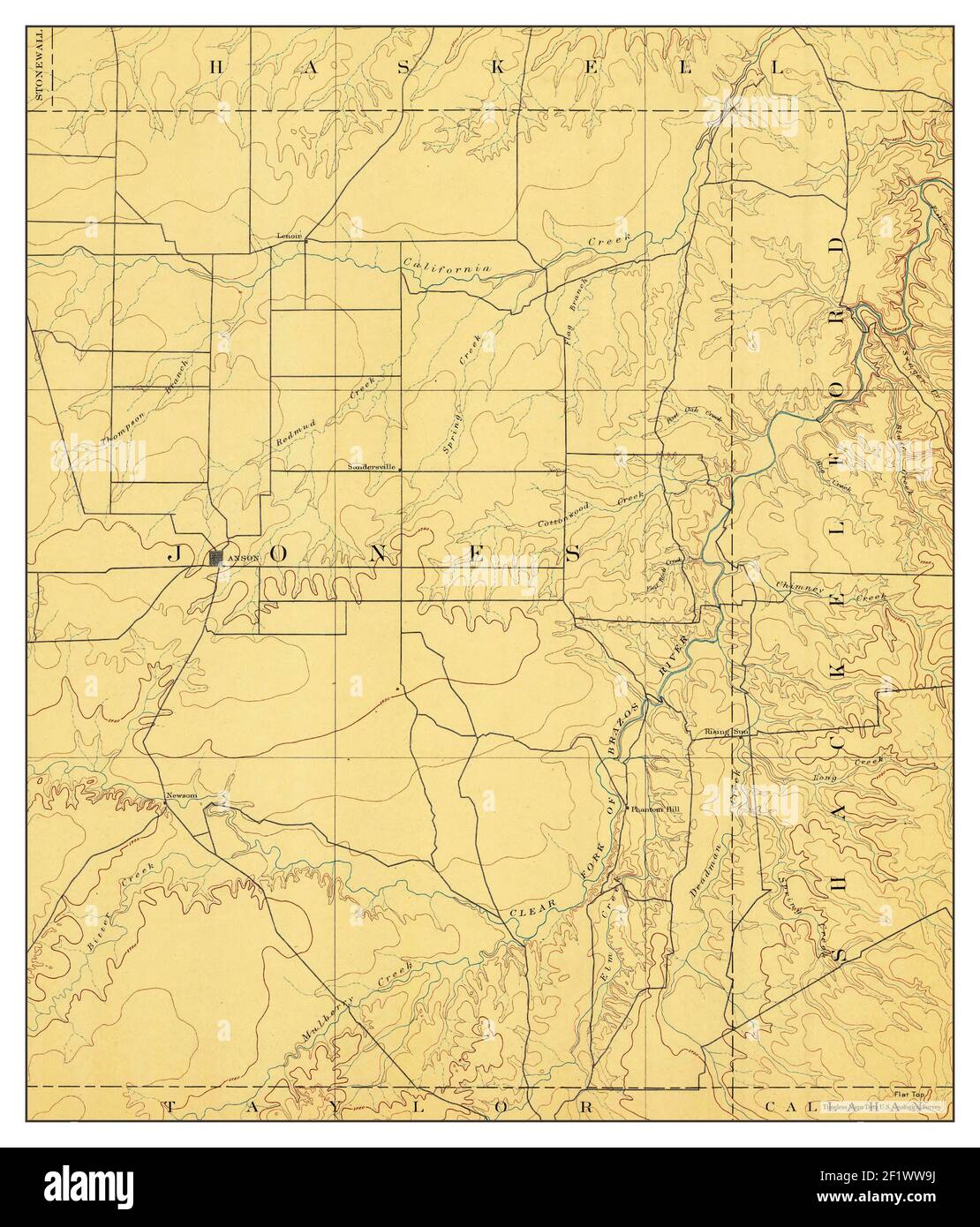 Anson county map hi-res stock photography and images - Alamy