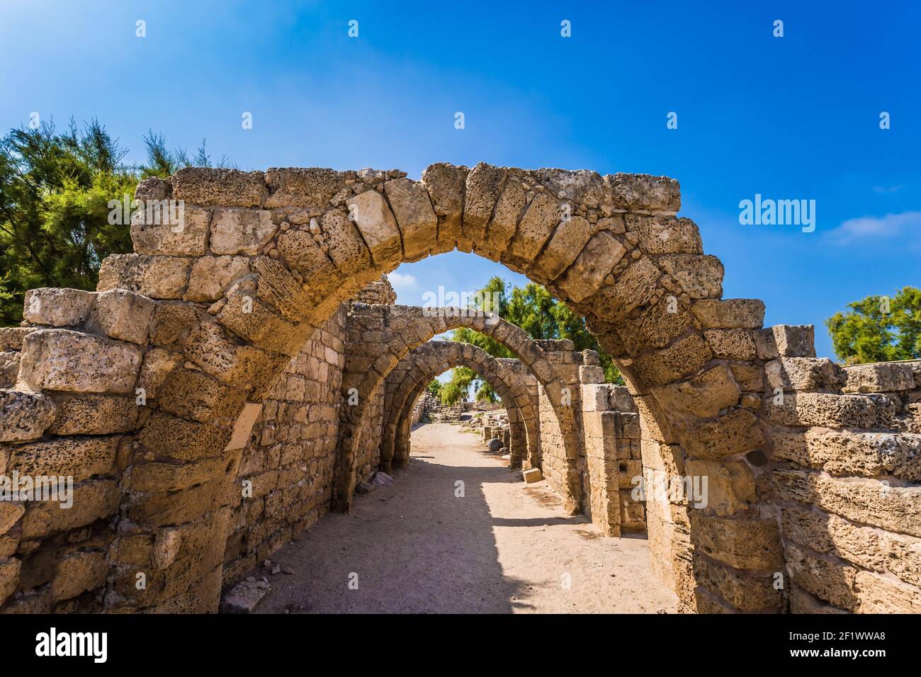 Ancient caesarea ruins hi-res stock photography and images - Alamy