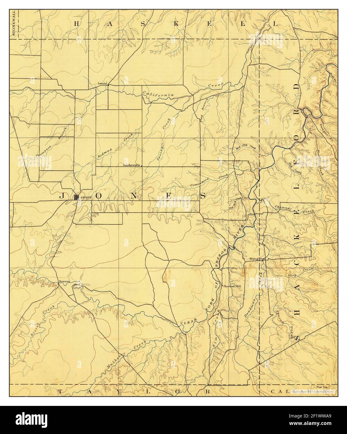Anson county map hi-res stock photography and images - Alamy
