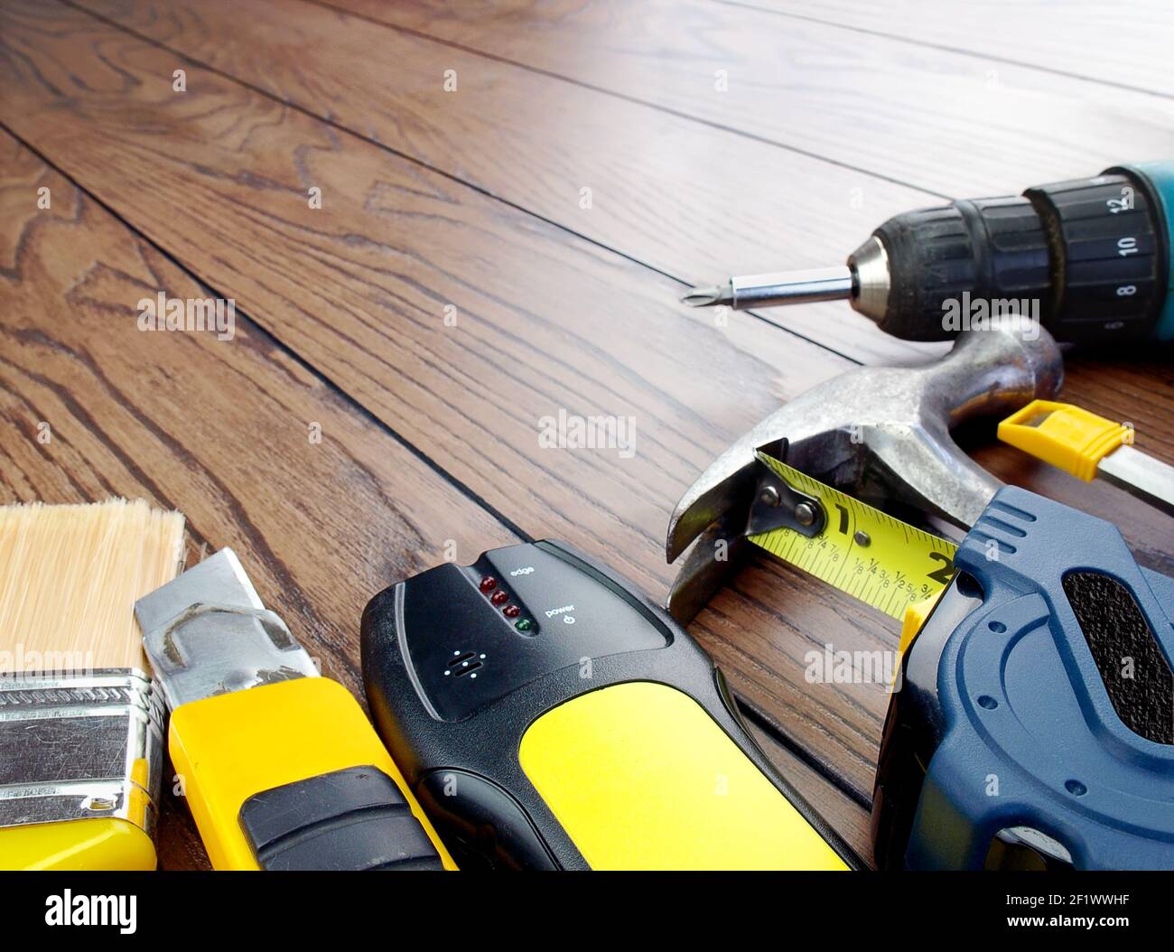 Home reno tools hi-res stock photography and images - Alamy