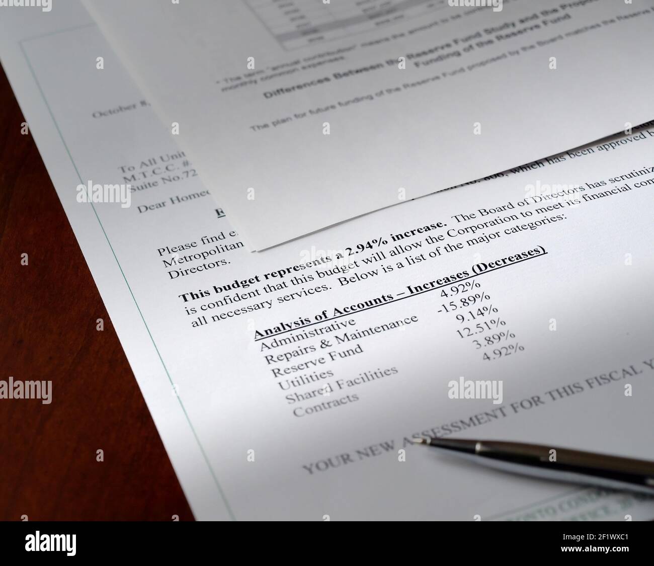 Administrative document hi-res stock photography and images - Alamy