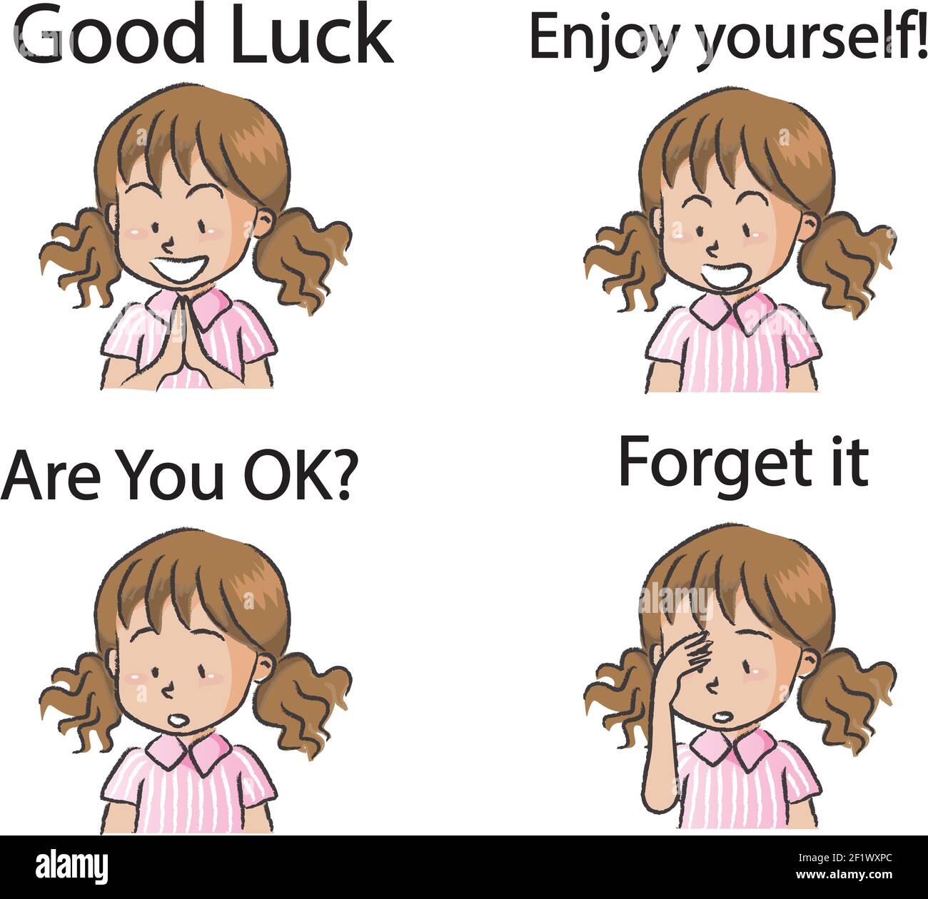 cartoon emoji set Stock Photo - Alamy