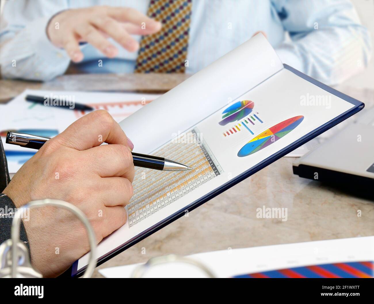 Professionals analysing data hi-res stock photography and images - Alamy