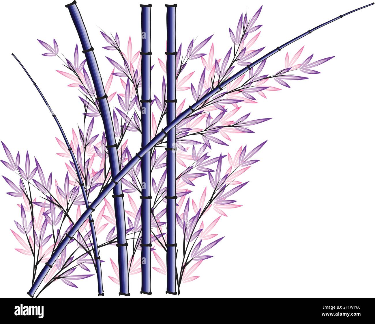 Bamboo design background Stock Vector Image & Art - Alamy