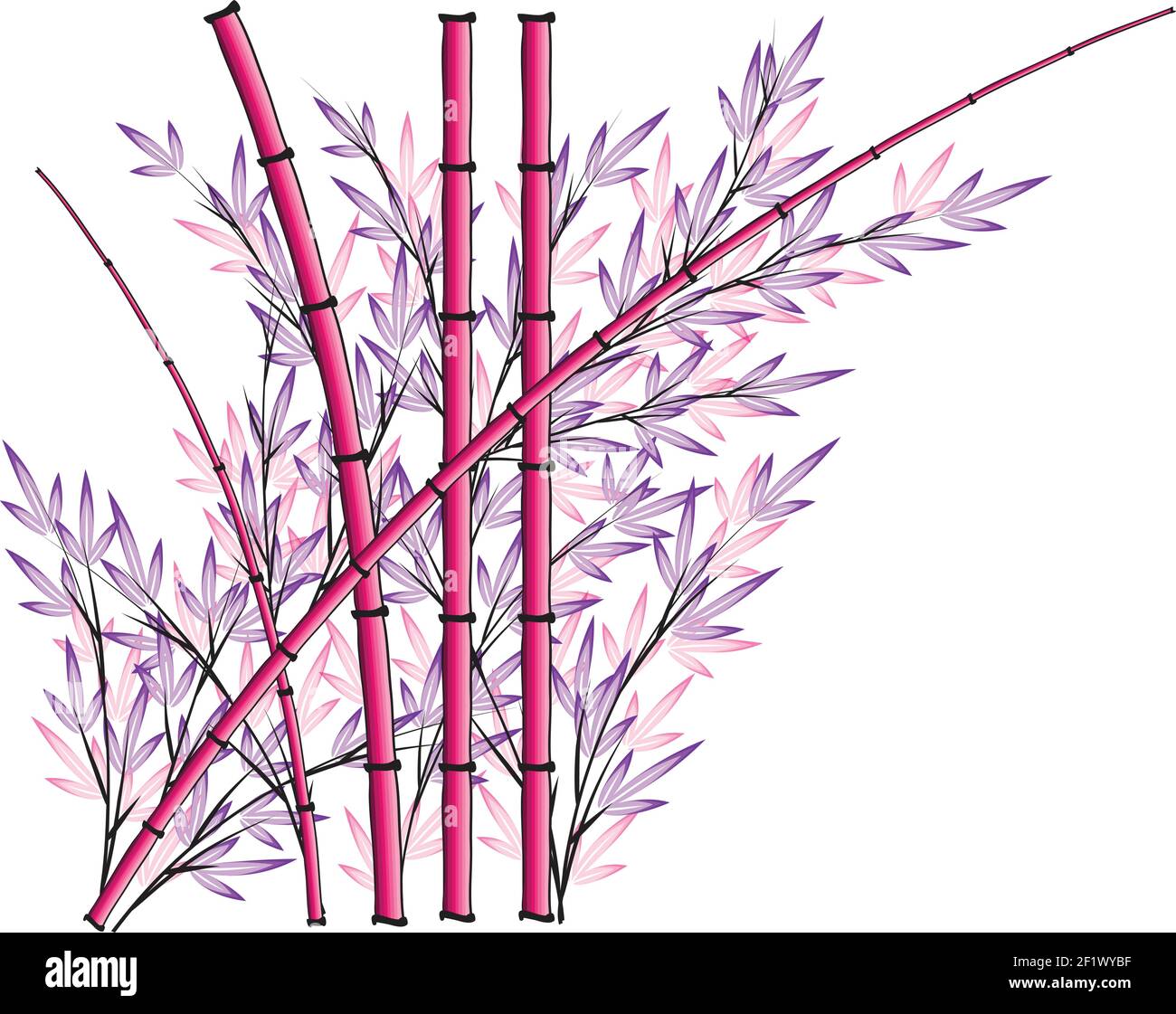 Bamboo design background Stock Vector Image & Art - Alamy