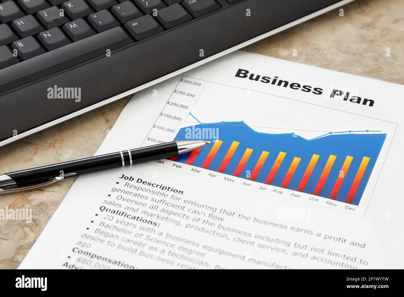 Business table hi-res stock photography and images - Alamy