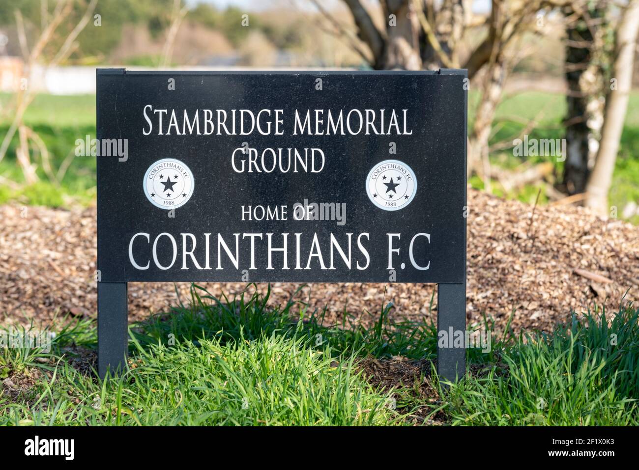 Stambridge Memorial Ground, home of Corinthians FC, Great Stambridge ...