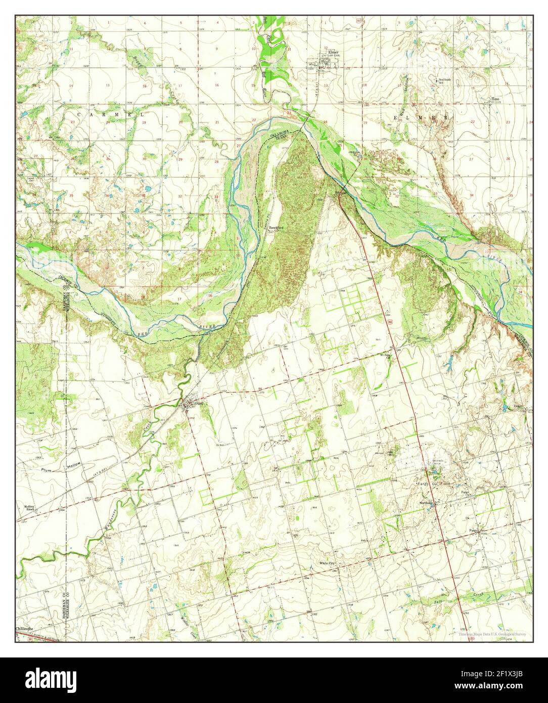 Elmer map Cut Out Stock Images & Pictures - Alamy