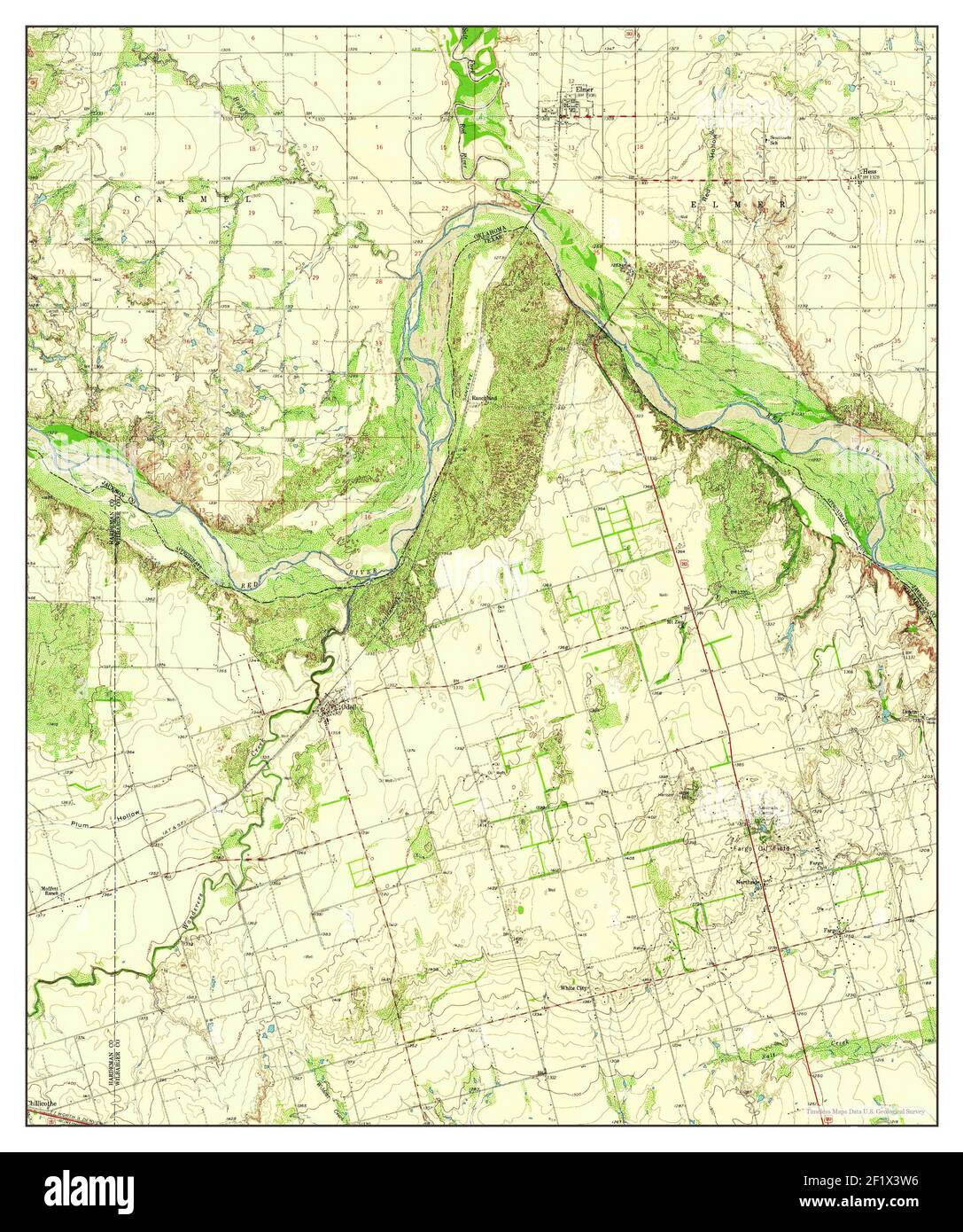 Map of elmer hi-res stock photography and images - Alamy
