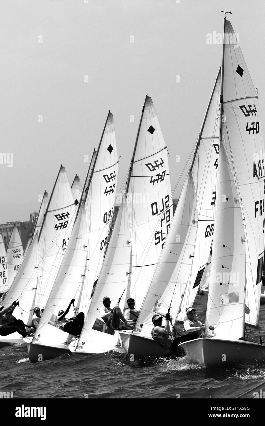 Mediterranean games Black and White Stock Photos & Images - Alamy