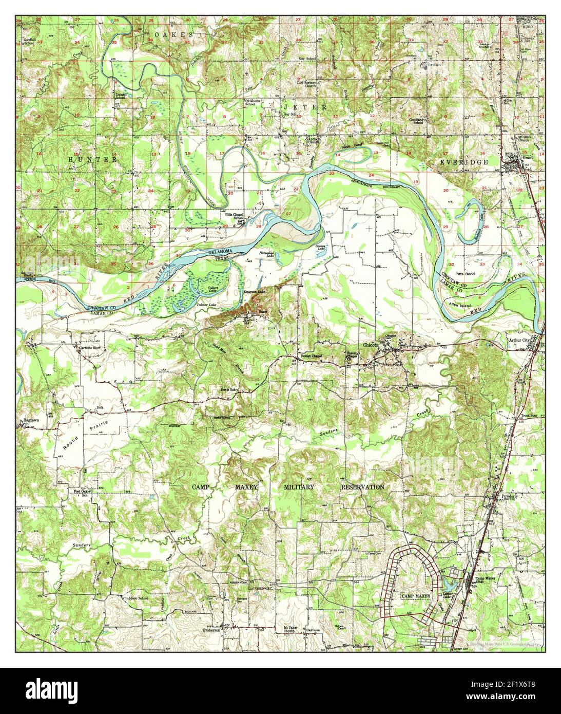 Old map of grant hi-res stock photography and images - Alamy