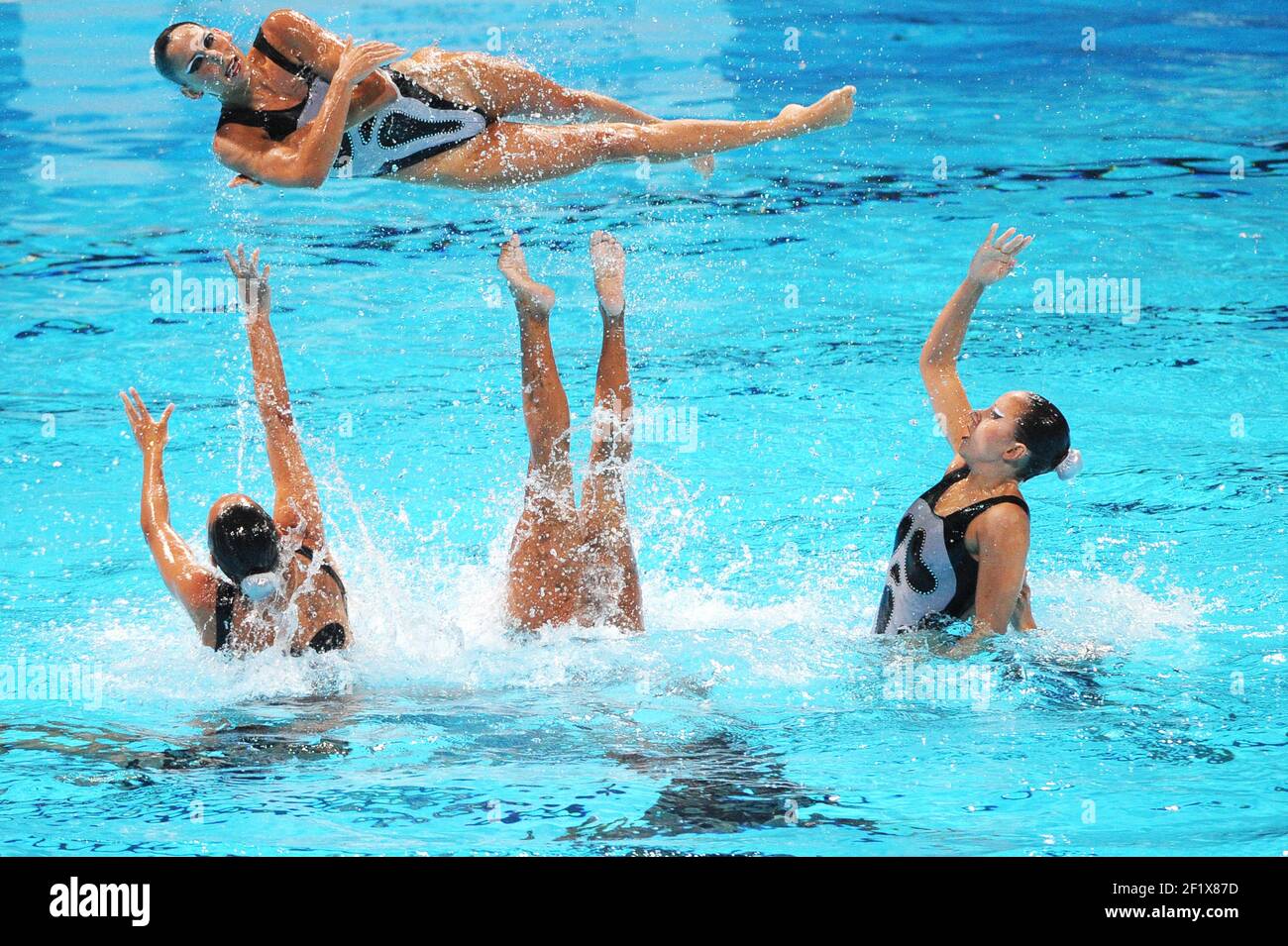 Team mexico synchronised swimming hi-res stock photography and images ...