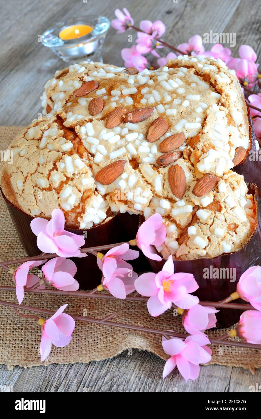 Italian colomba cake hi-res stock photography and images - Alamy