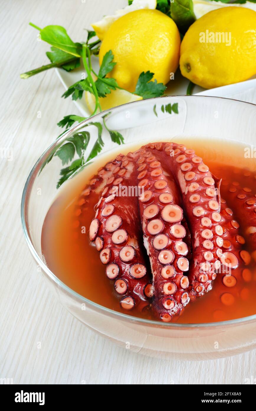 Octopus soup hi-res stock photography and images - Alamy
