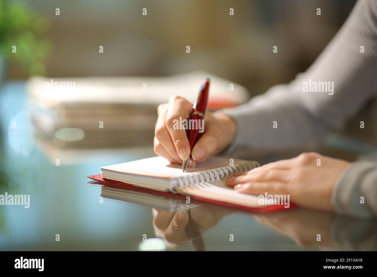 Managing a schedule hi-res stock photography and images - Alamy