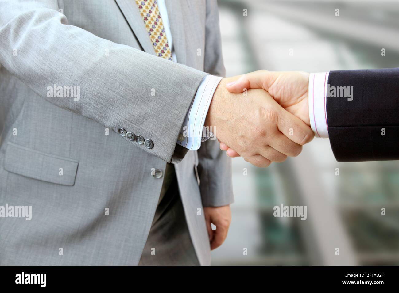 Business People Shaking Hands Stock Photo - Alamy