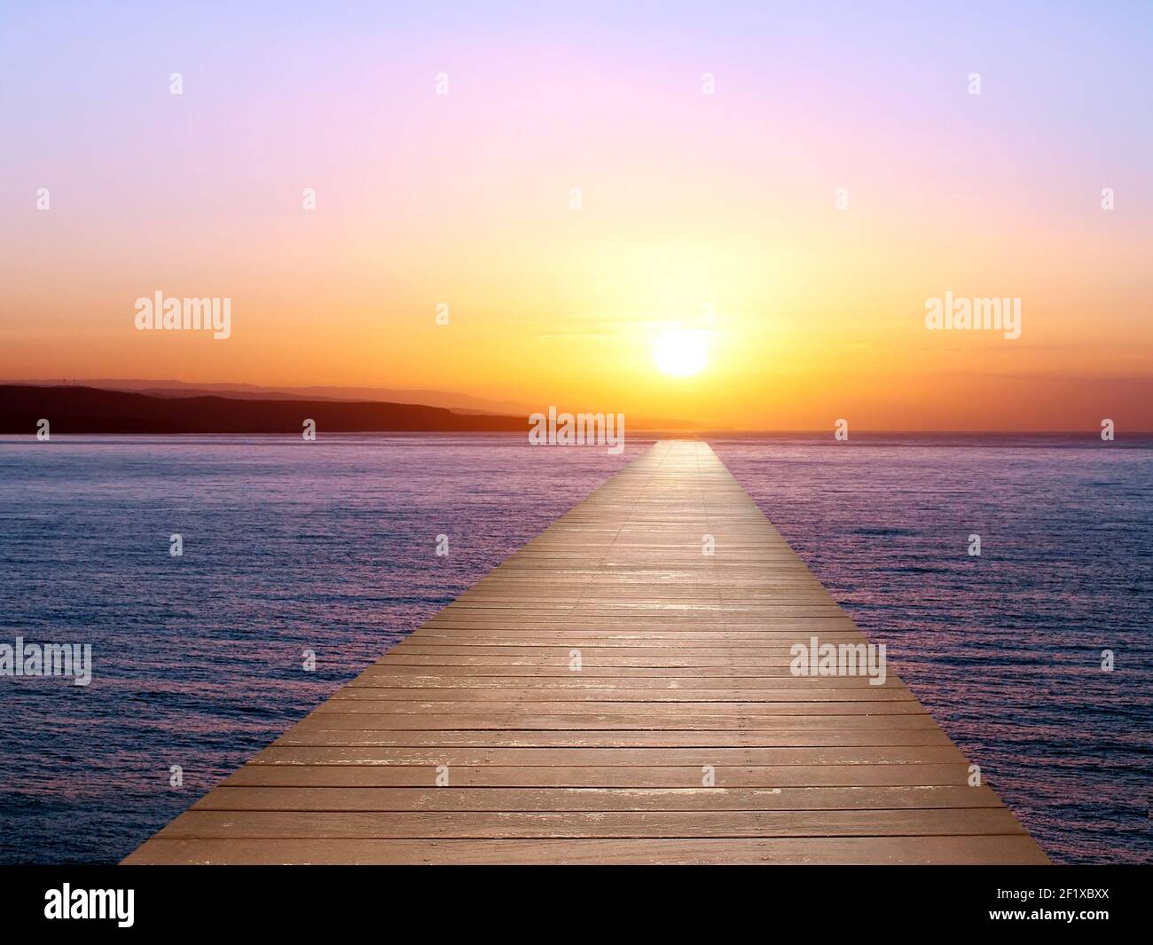 Endless boardwalk hi-res stock photography and images - Alamy