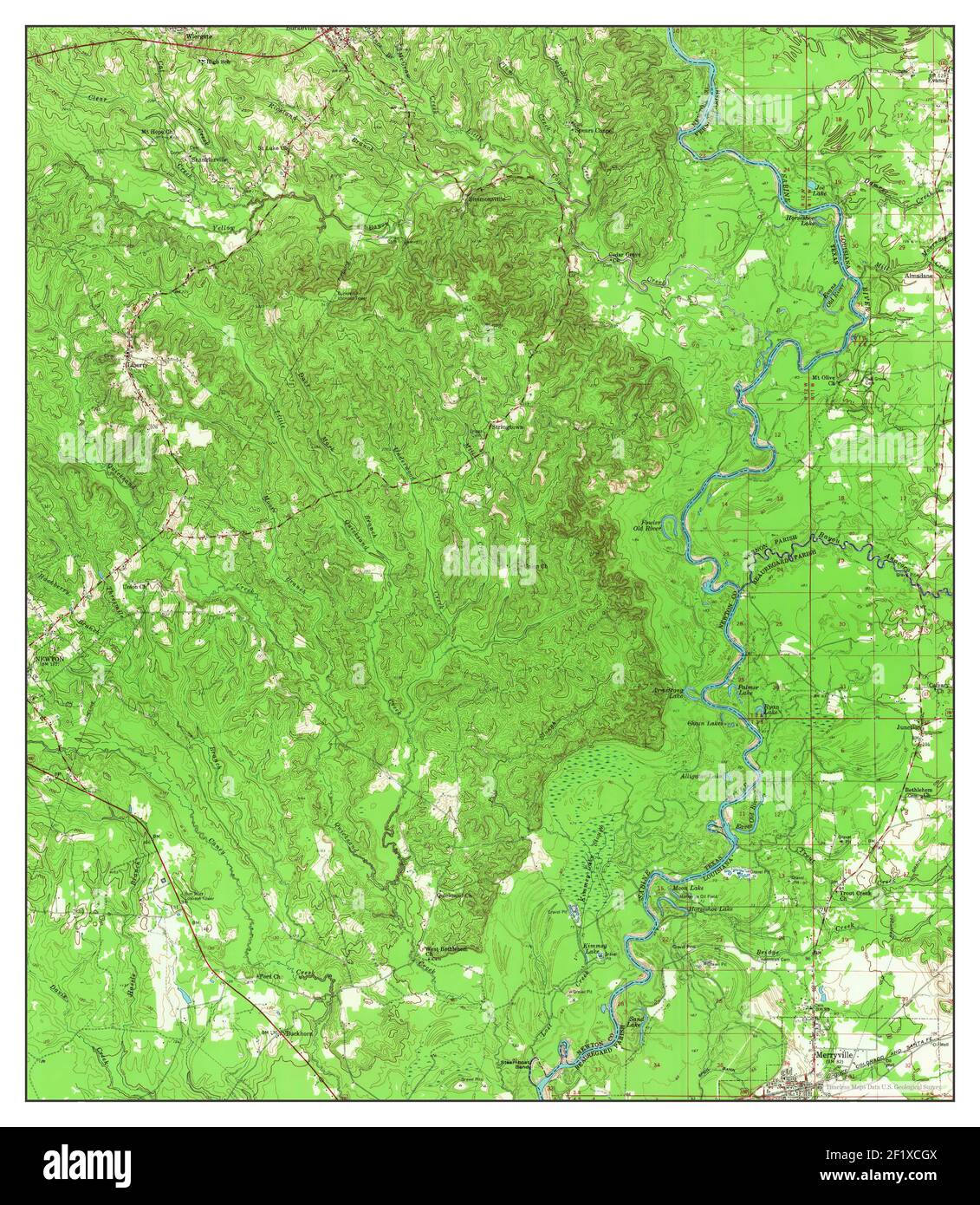 Merryville map Cut Out Stock Images & Pictures - Alamy