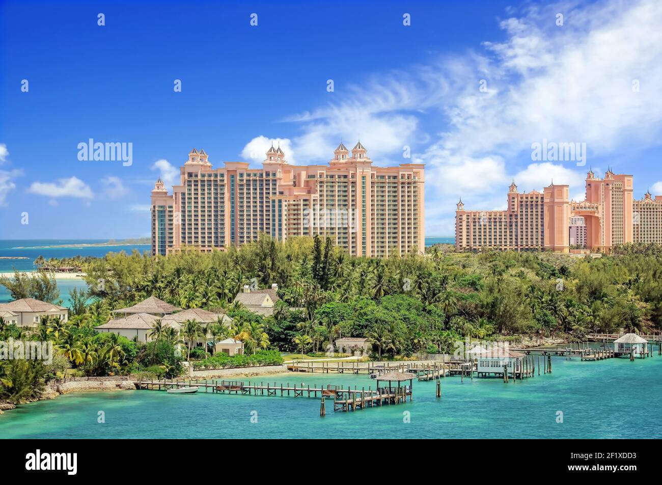 Tropical paradise resort Stock Photo - Alamy