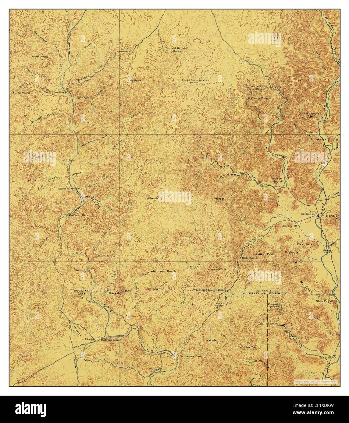 Nueces county map hi-res stock photography and images - Alamy