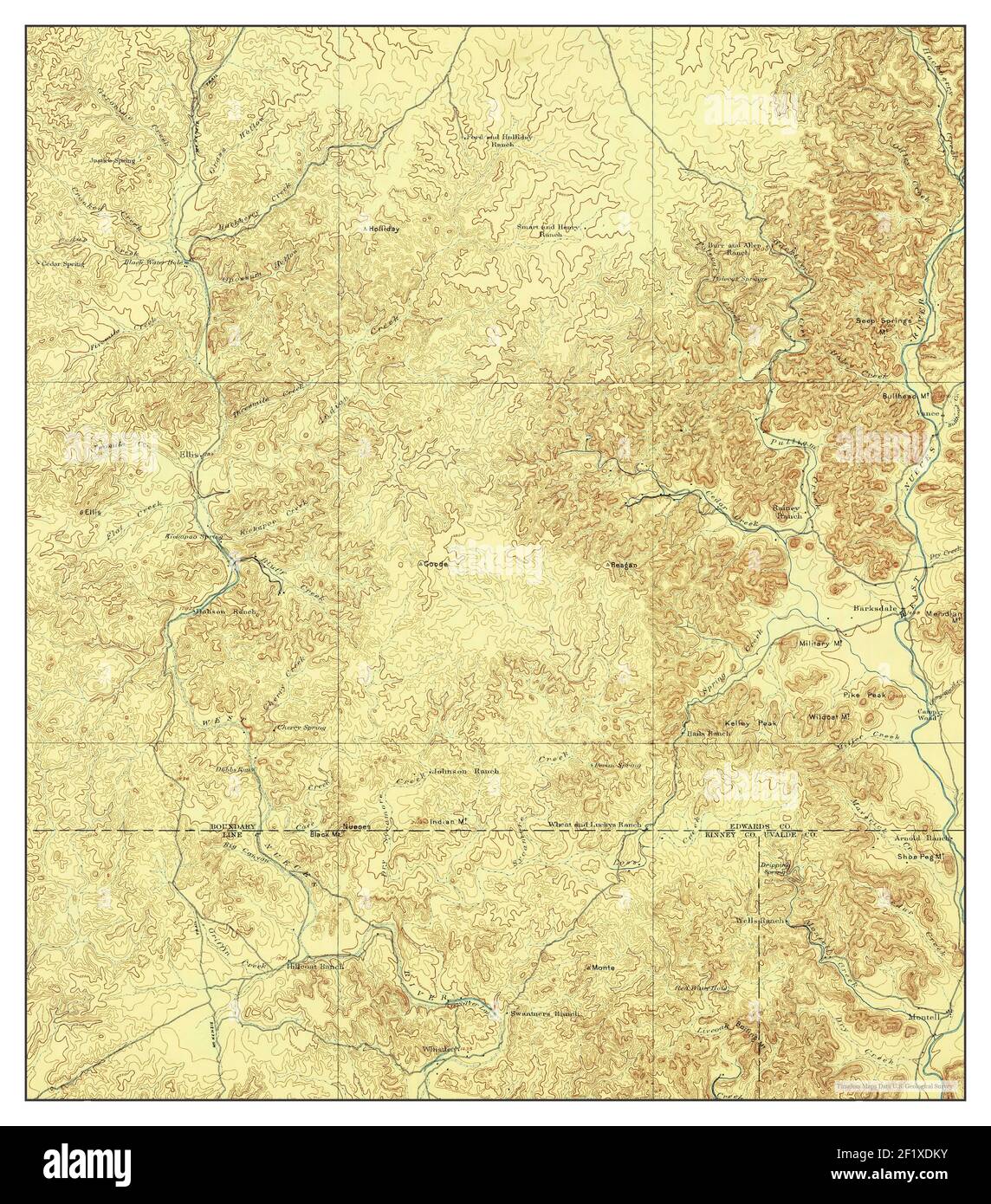 Nueces county map hi-res stock photography and images - Alamy