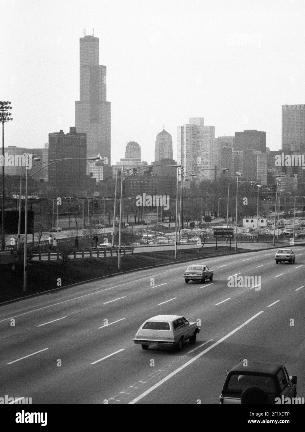 Chicago lake shore drive Black and White Stock Photos & Images - Alamy