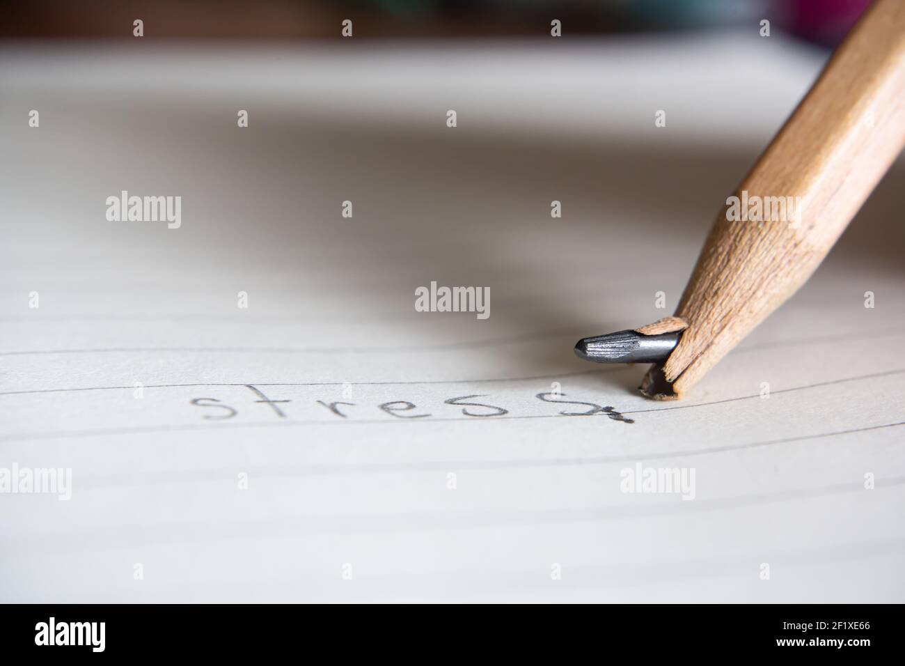 Breaking pencil tip hi-res stock photography and images - Alamy