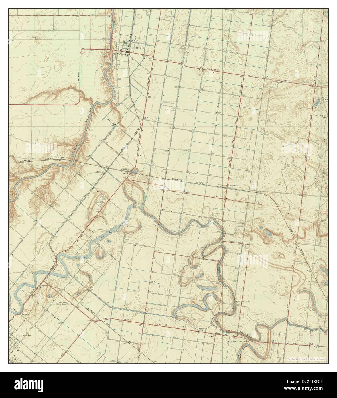 Map of hondo hi-res stock photography and images - Alamy