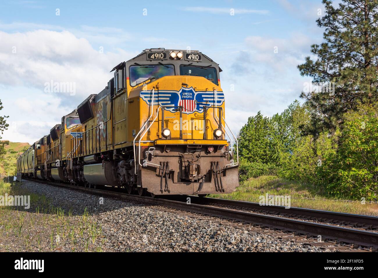Union pacific up locomotive railroad hi-res stock photography and ...