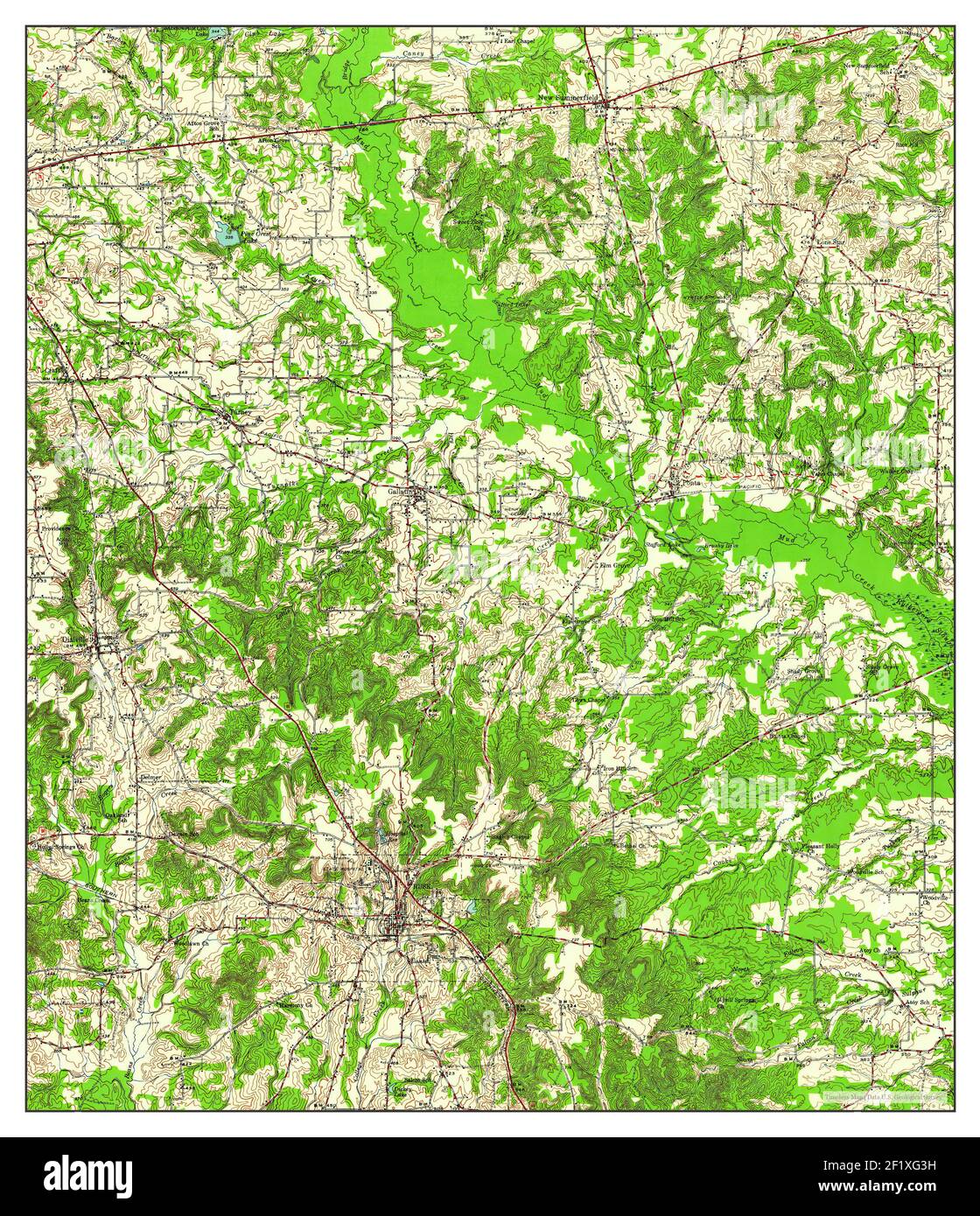 Map of rusk hi-res stock photography and images - Alamy